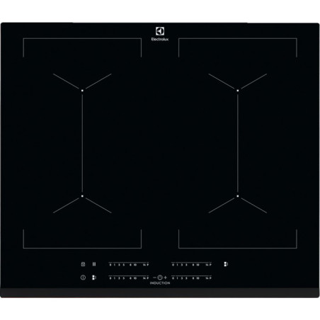 Electrolux CIV644 Black Built-in 60 cm Zone induction hob 4 zone s ...