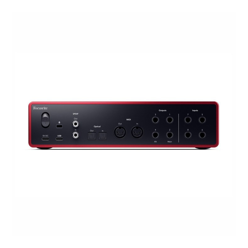 Garso sąsaja - Focusrite Scarlett 18i20 4-osios kartos, 4 XLR įėjimai ...
