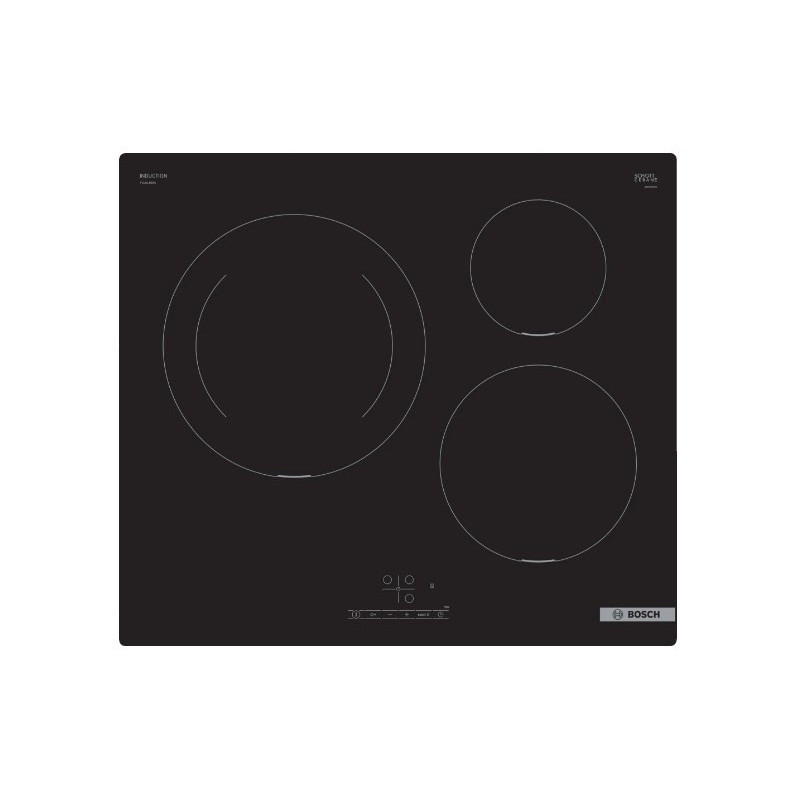Indukcinė Kaitlentė - Bosch PUJ611BB5E 3 Degiklių 4600W Jutiklinis ...