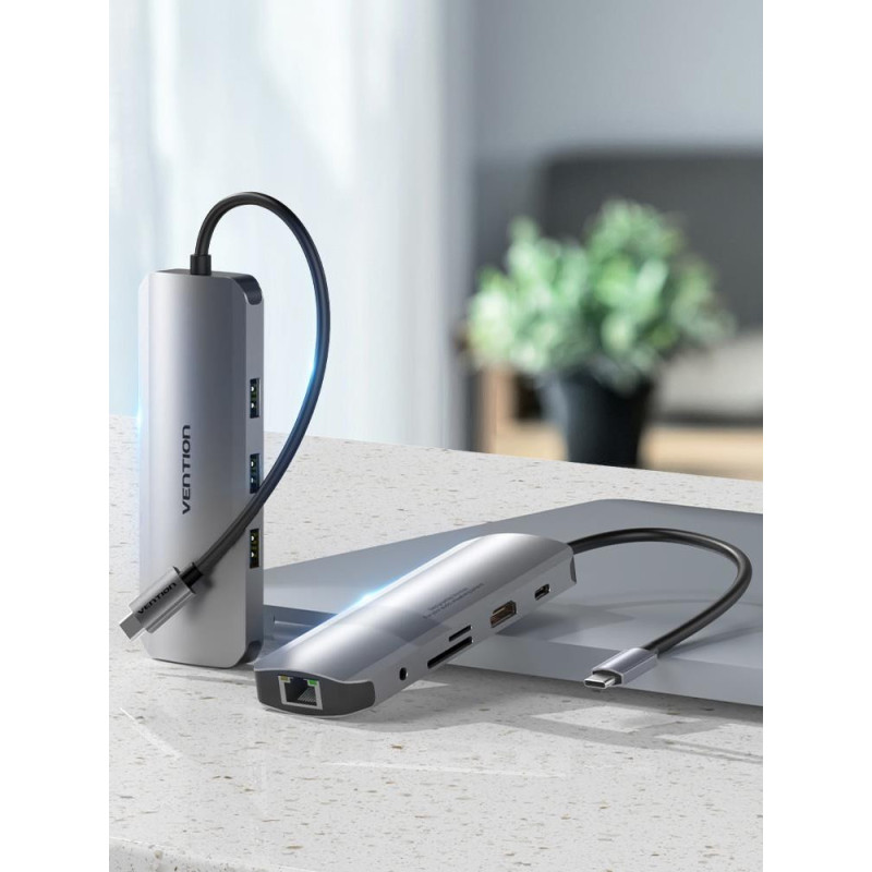 USB-C I O ŠAKOTUVAS 0,15 M LAIDAS TOLHB VENTIONE | Marsietis.lt
