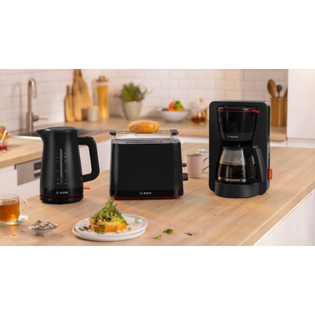 Bosch TKA3M133 coffee maker Semi-auto Drip coffee maker 1.4 L ...