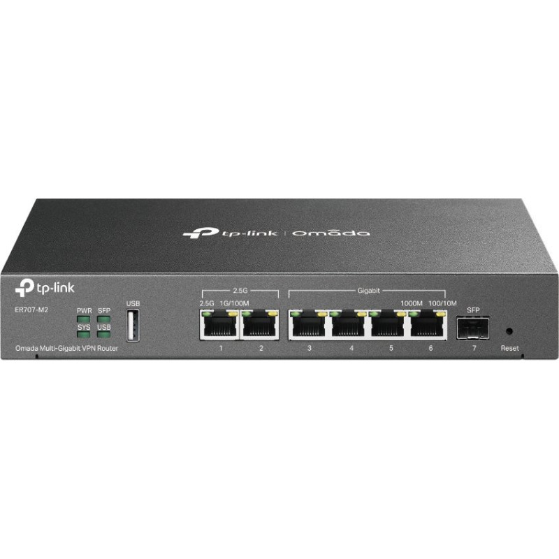 TP-LINK maršrutizatorius ER707-M2 Omada ER707-M2 juodas | Marsietis.lt