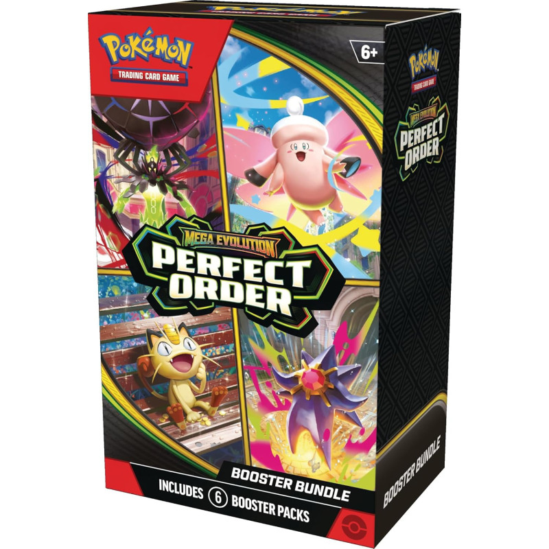 Pokemon Mega Evolution Perfect Order Booster Bundle | Marsietis.lt