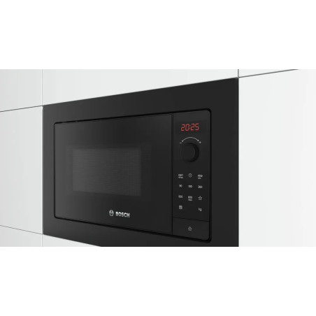 Bosch Serie 2 BFL623MB4 microwave Black Solo microwave Built-in 20 L ...