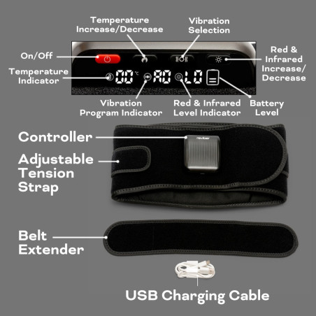 Reviber RV-MABP-EU Back Therapy Belt | Marsietis.lt