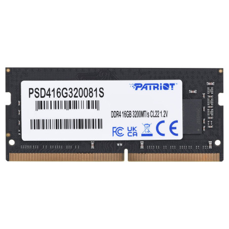 Patriot Memory Signature PSD416G320081S memory module 16 GB 1 x 16 GB ...